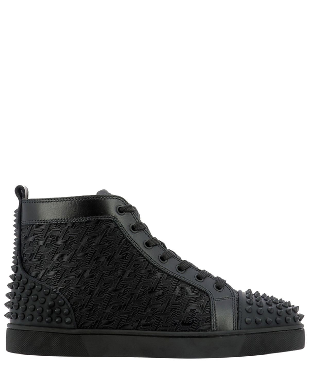 Christian Louboutin Christian Louboutin Lou Spikes 2 Sneakers In Black ...