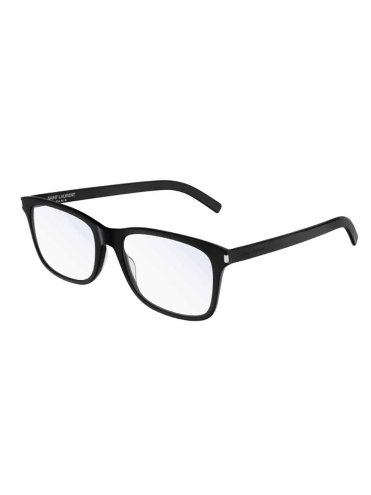 Saint Laurent Sl 288 Slim Eyewear In Black Black Transpare | WHAT’S ON ...