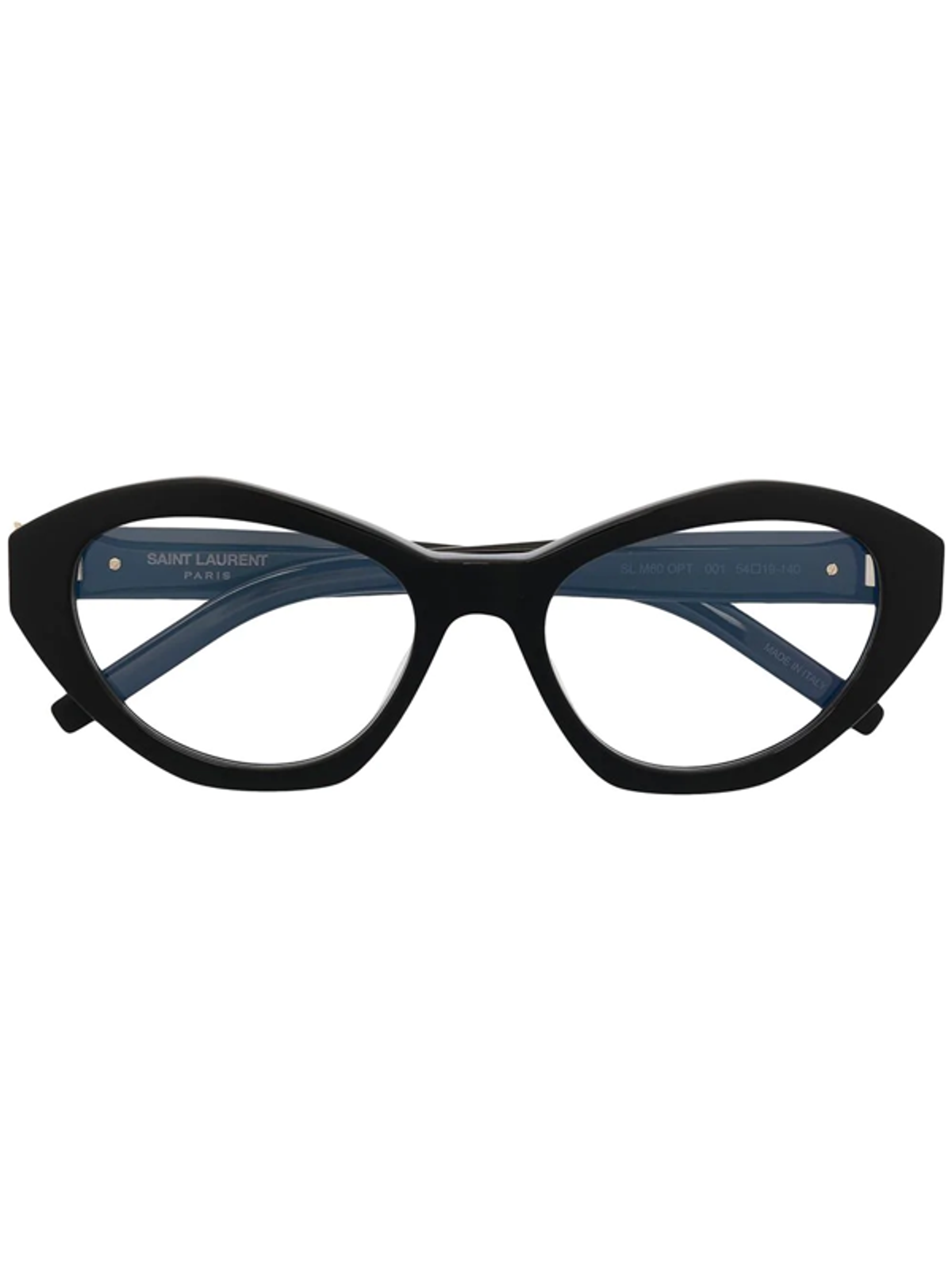 Saint Laurent Oval-frame Glasses In Black | WHAT’S ON THE STAR?