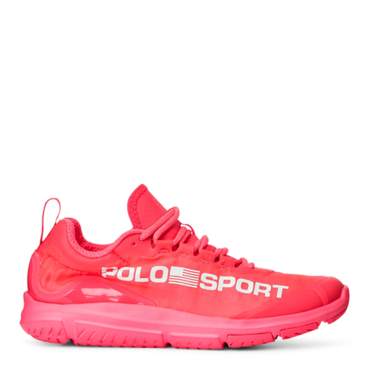 Polo Ralph Lauren Tech Racer Sneaker In Neon Fuchsia | WHAT’S ON THE STAR?