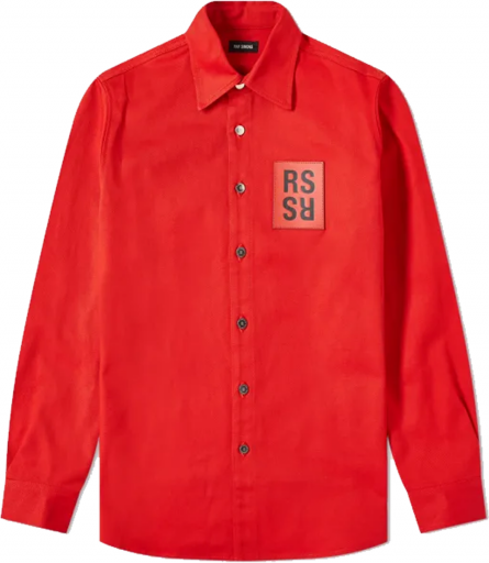 Raf Simons Shirts In Red | WHAT’S ON THE STAR?