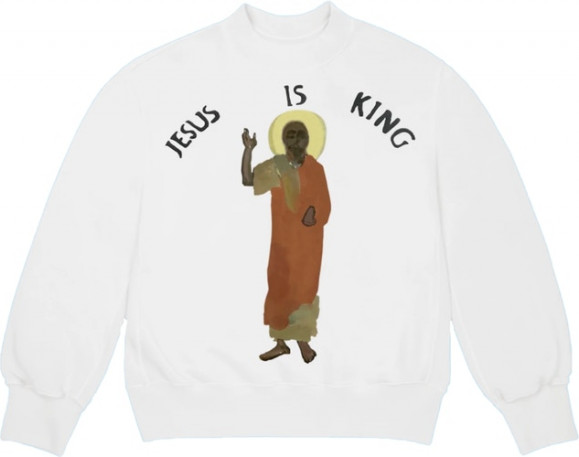 Kanye West Merch Jesus Is King Painting II Crewneck | WHAT’S ON THE STAR?