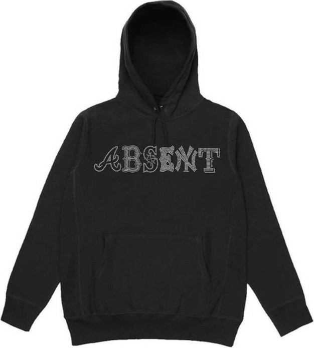 Absent Rhinestone Hoodie | WHAT’S ON THE STAR?