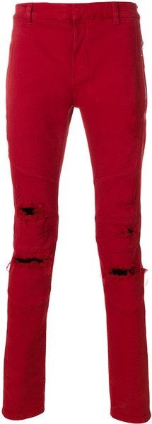 Balmain Ripped Skinny Jeans | WHAT’S ON THE STAR?