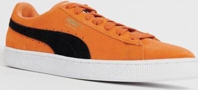 Puma Suede Classic Orange Sneakers | WHAT’S ON THE STAR?