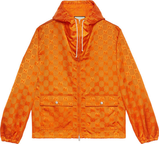 Gucci Orange 'Off The Grid' Jacket | WHAT’S ON THE STAR?