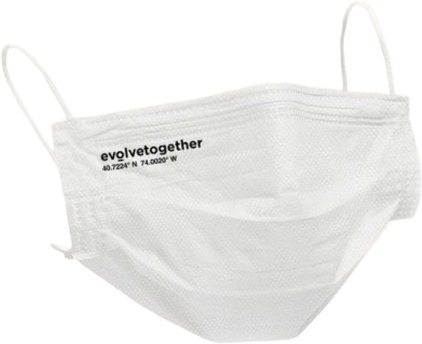 Evolve Together NYC Face Mask | WHAT’S ON THE STAR?