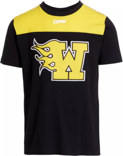 Off-White Patch Embroidery T-Shirt | WHAT’S ON THE STAR?