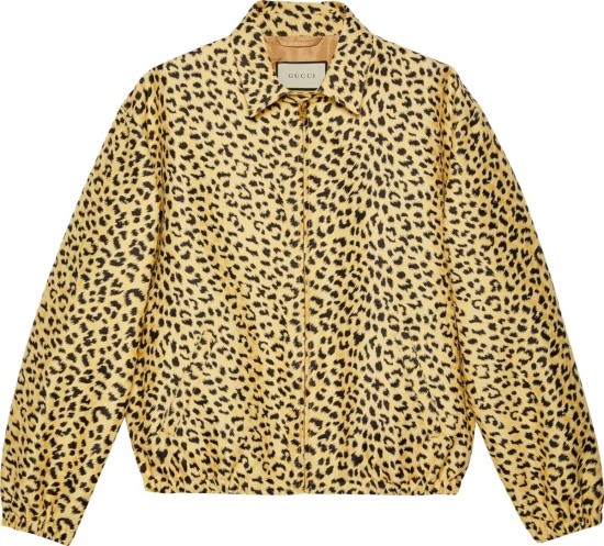 Gucci Yellow & Black Leopard Print Jacket | WHAT’S ON THE STAR?