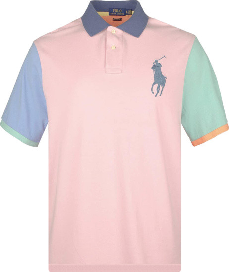 Polo Ralph Lauren Pastel Colorblock 'Big Pony' Polo | WHAT’S ON THE STAR?