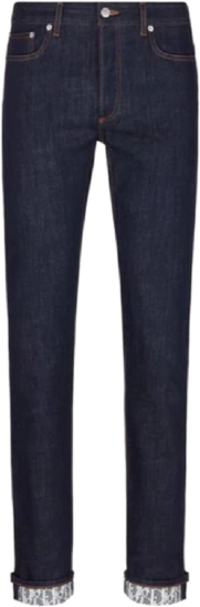 Dior Slim-Fit Oblique Print Jeans | WHAT’S ON THE STAR?