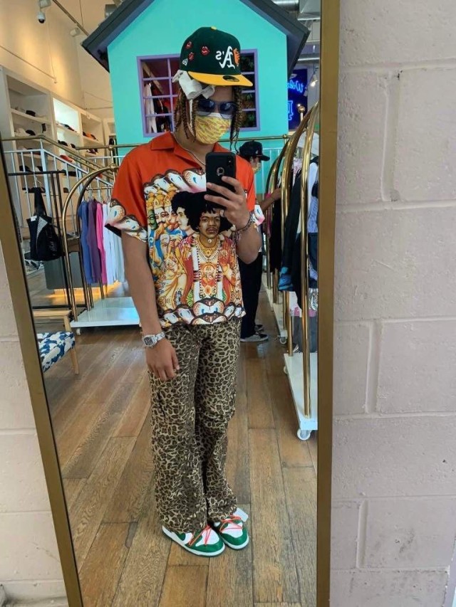 24kGoldn Outfit from October 28, 2020 | WHAT’S ON THE STAR?