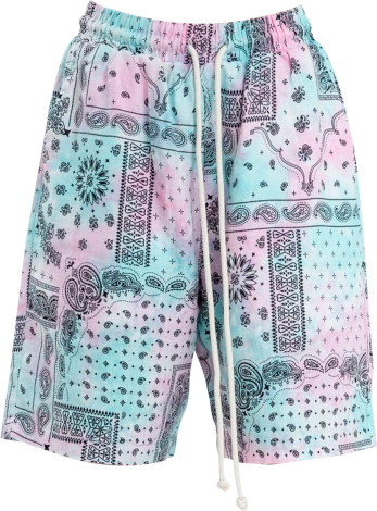 Black Lux Patchwork Shorts | WHAT’S ON THE STAR?