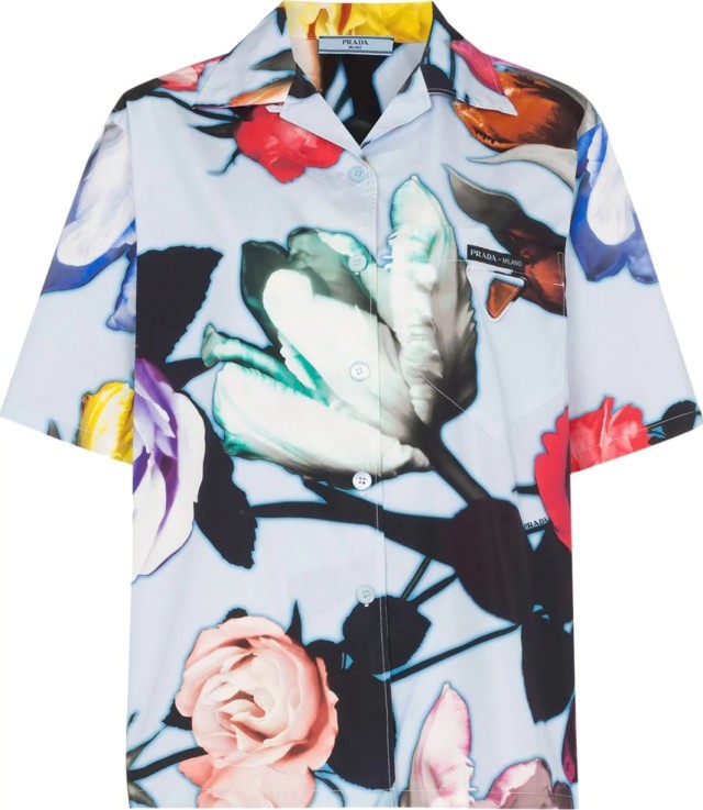 Prada Floral Print Shirt | WHAT’S ON THE STAR?