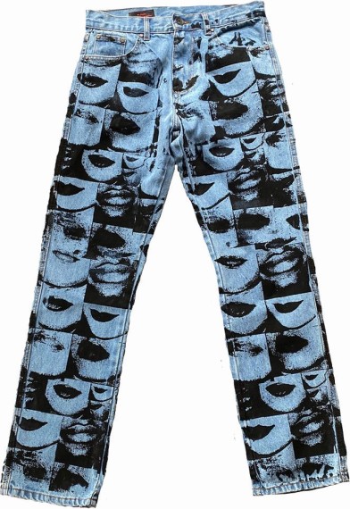 PBY.OJS Lip Print Jeans | WHAT’S ON THE STAR?