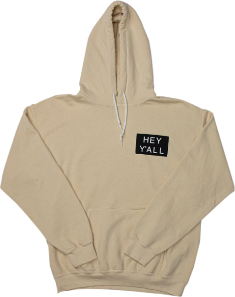 Shop Addison Rae Hey Y'all Cream Hoodie | WHAT’S ON THE STAR?