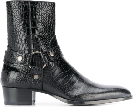 Saint Laurent Wyatt Harness Boots | WHAT’S ON THE STAR?