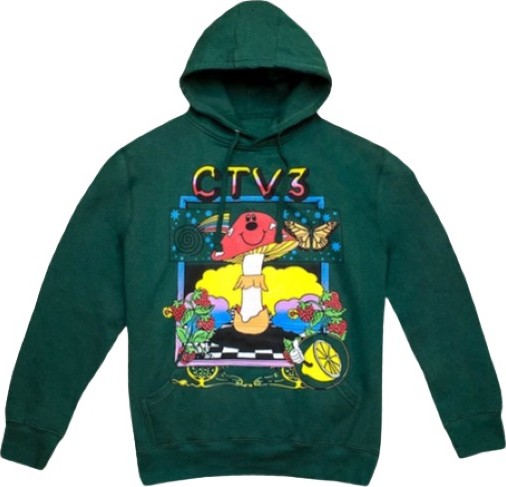 Jaden Smith Merch Mushroom Hoodie, Green | WHAT’S ON THE STAR?